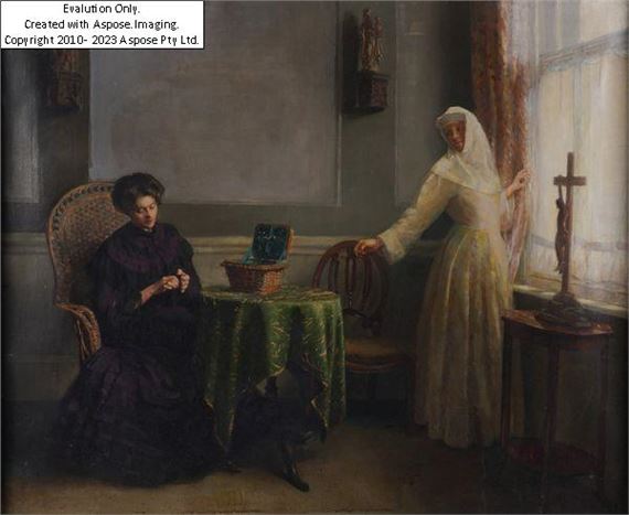 Arthur Croft Mitchell | Two Worlds | MutualArt