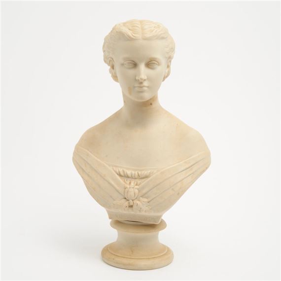 Alexandra | A COPELAND PARIAN BUST OF QUEEN ALEXANDRA H.40CM | MutualArt
