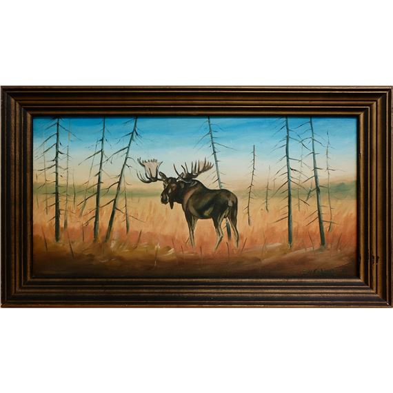 Eddy Cobiness | UNTITLED (BULL MOOSE) (83) | MutualArt