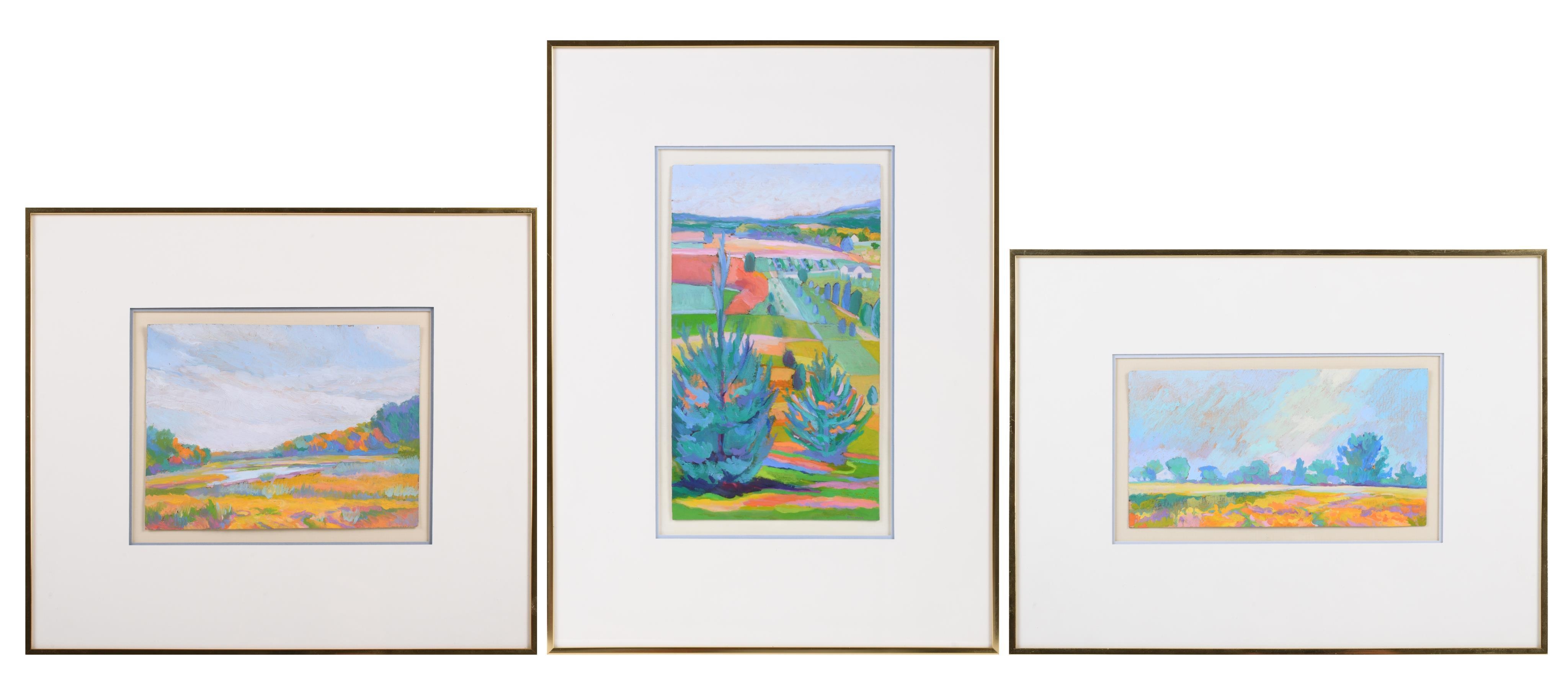 Mark Dorman | A GROUP OF THREE LANDSCAPES | MutualArt