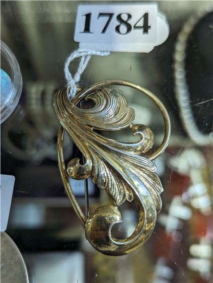 Unknown | STERLING SILVER FORSTNER BROOCH | MutualArt