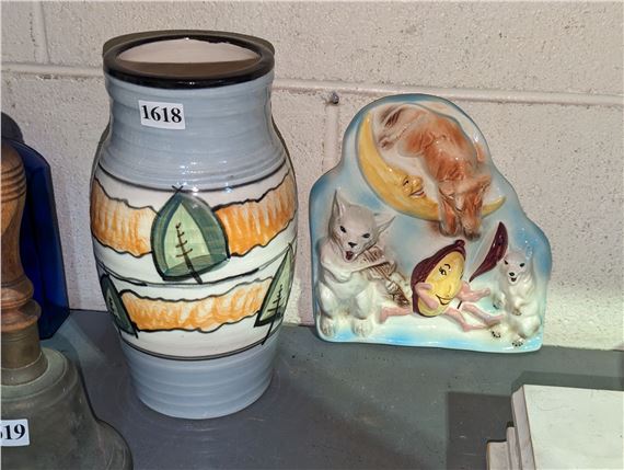 Peter Johnson | PETER JOHNSON POTTERY VASE | MutualArt