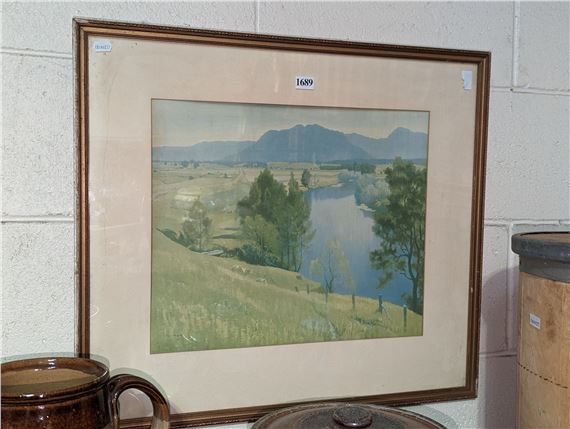 Laurence Stephen Lowry | MID CENTURY PRINT | MutualArt