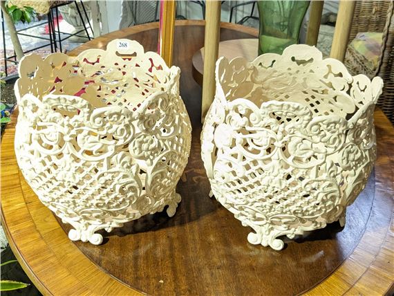 Planters | CAST METAL PLANTERS | MutualArt