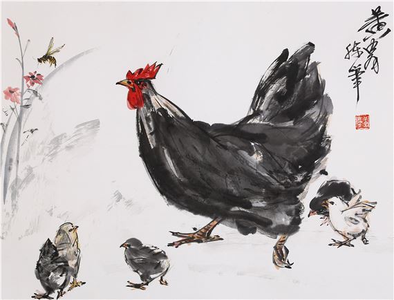 Huang Zhou | MOTHER AND CHILDREN | MutualArt