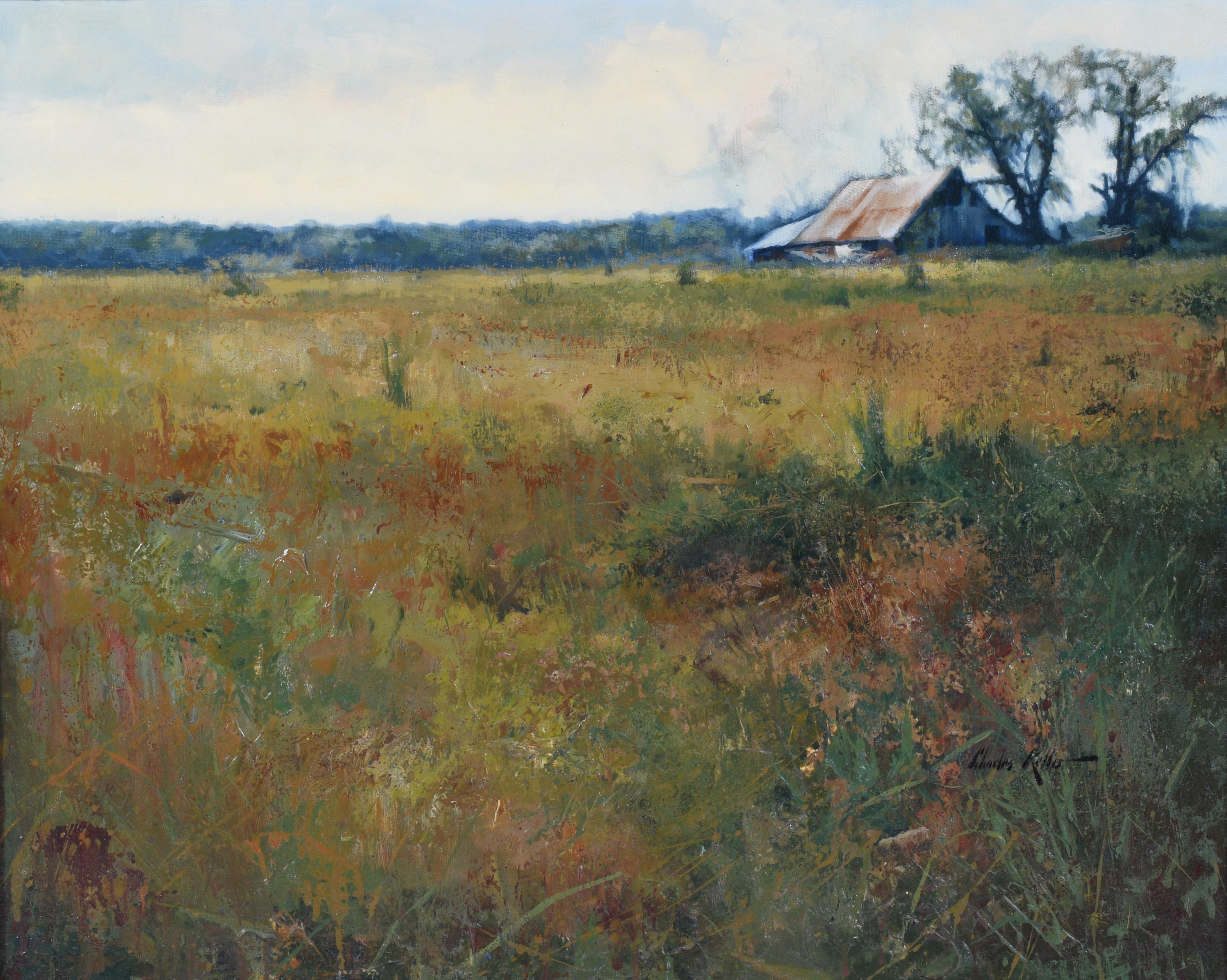 Charles Kello | NORTHWEST RETREAT (BARN IN THE DISTANCE) | MutualArt