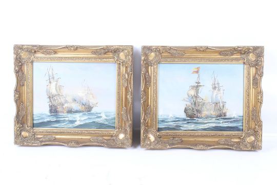 J. Harvey | Fighting ships | MutualArt