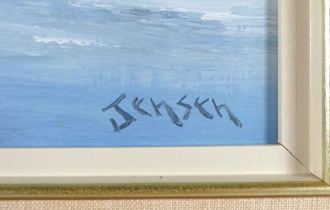 Ben Jensen | Untitled: Cabin Cruiser Overlooking Detroit and the ...