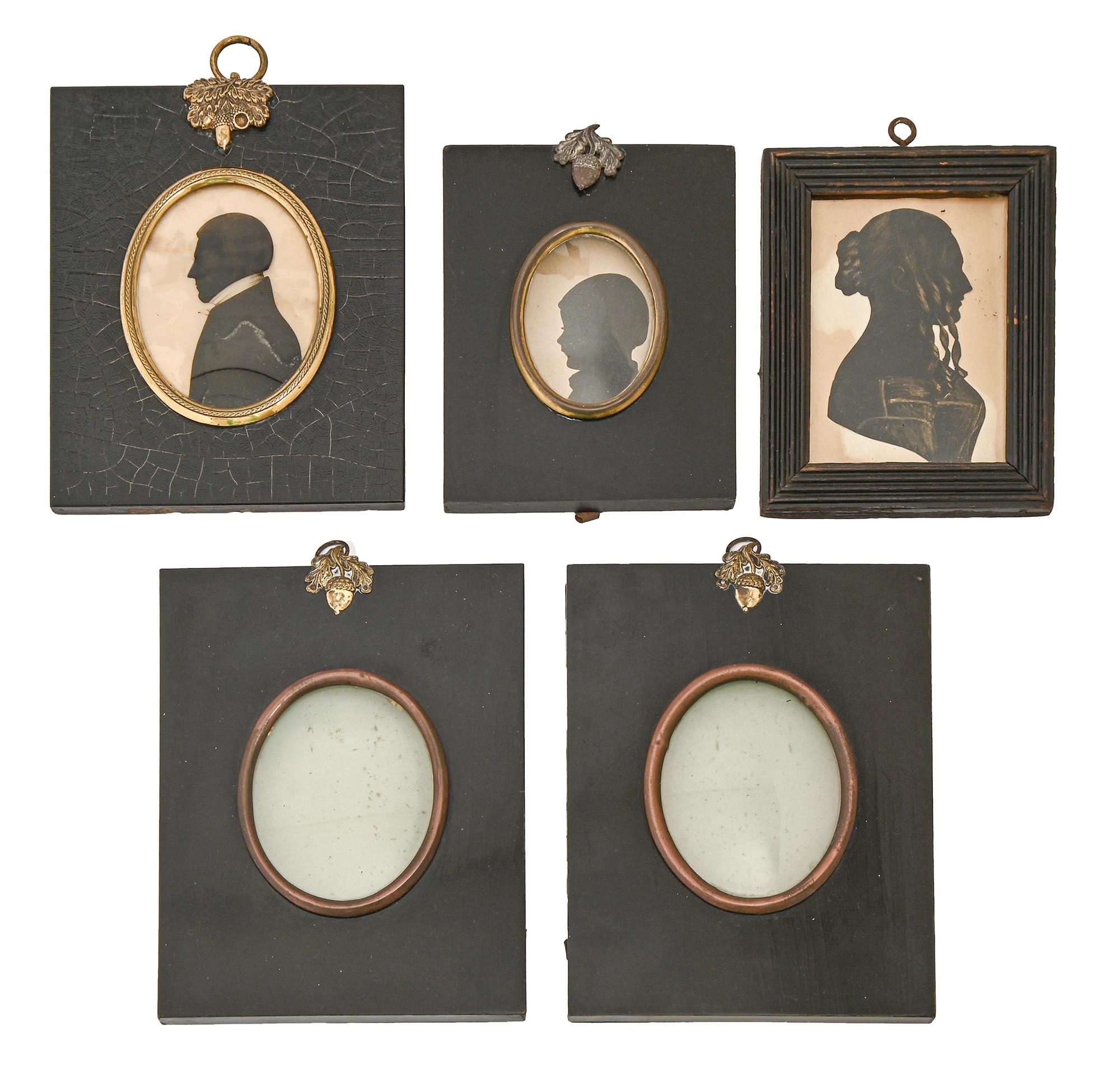 Charles Stanley Hervé (c1788-1866) | Silhouette of a Young Woman called ...