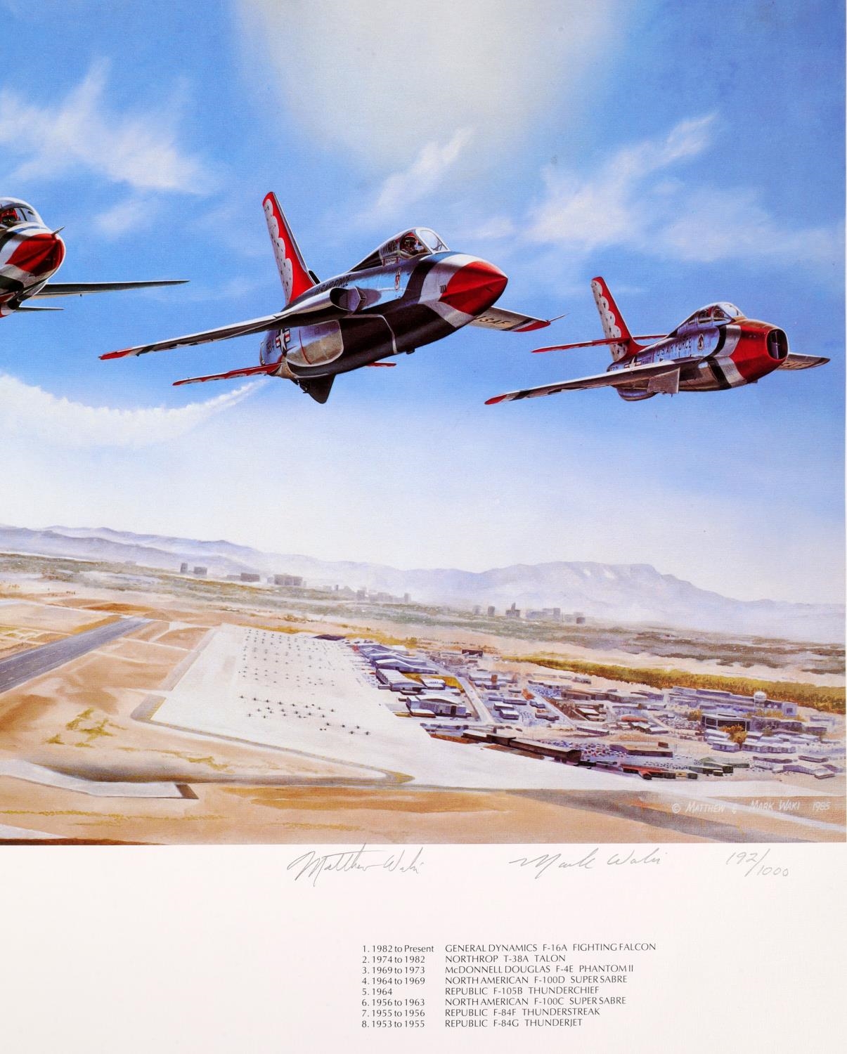 Mark Waki | Matthew and Mark Waki's combined work for the USAF Tactical ...