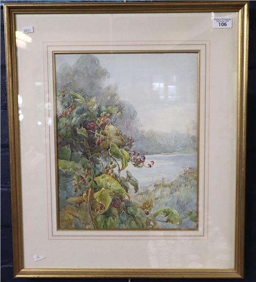 John Porter Wale | John Porter Wale, British riverside study with ...