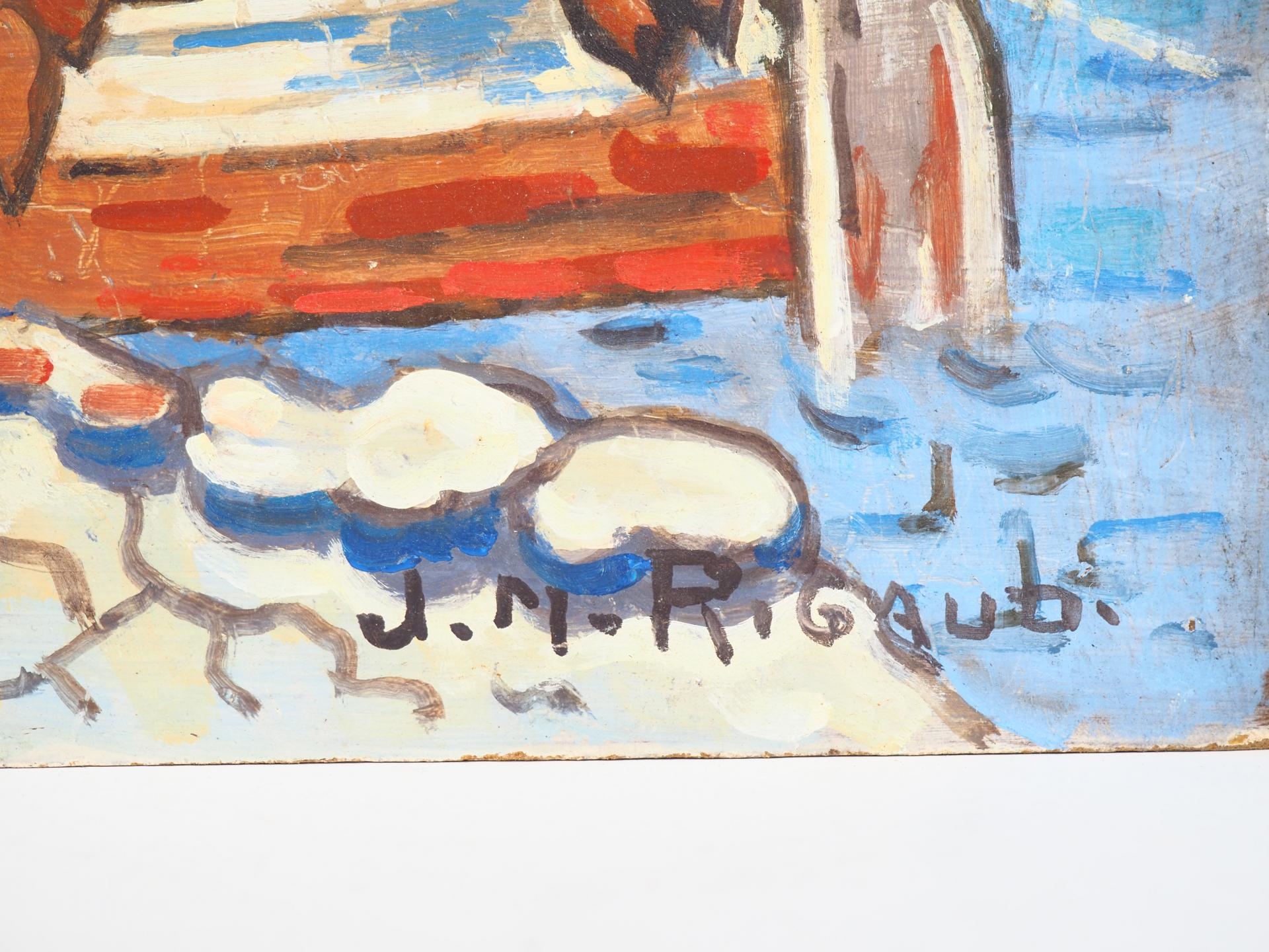 J. M. Rigaud | Pêcheur embarqué | MutualArt