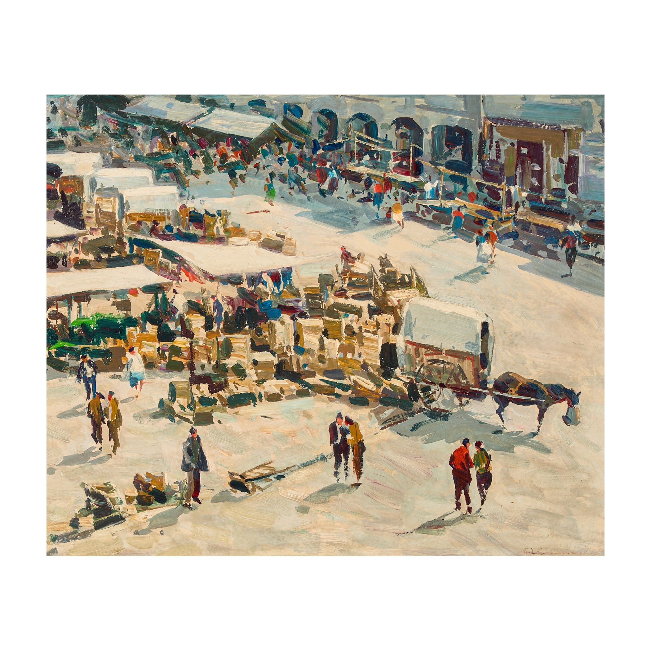 José María Vila Cañellas | Mercado de Vic | MutualArt