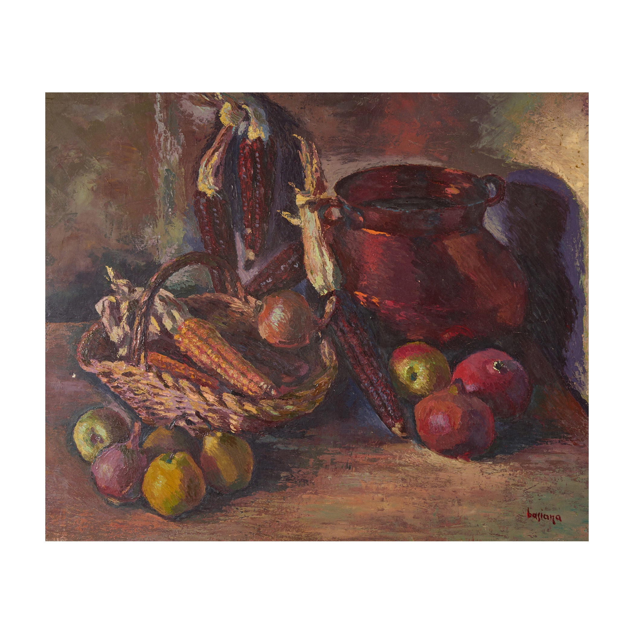 Evarist Basiana Arbiell | Bodegón de despensa | MutualArt