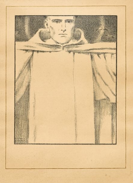 Fernand Khnopff | The Kiss - Le baiser (1918) | MutualArt