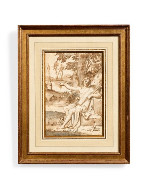 Roman School, 18th Century | ROMAN SCHOOL CIRCA 1700 Saint John the ...