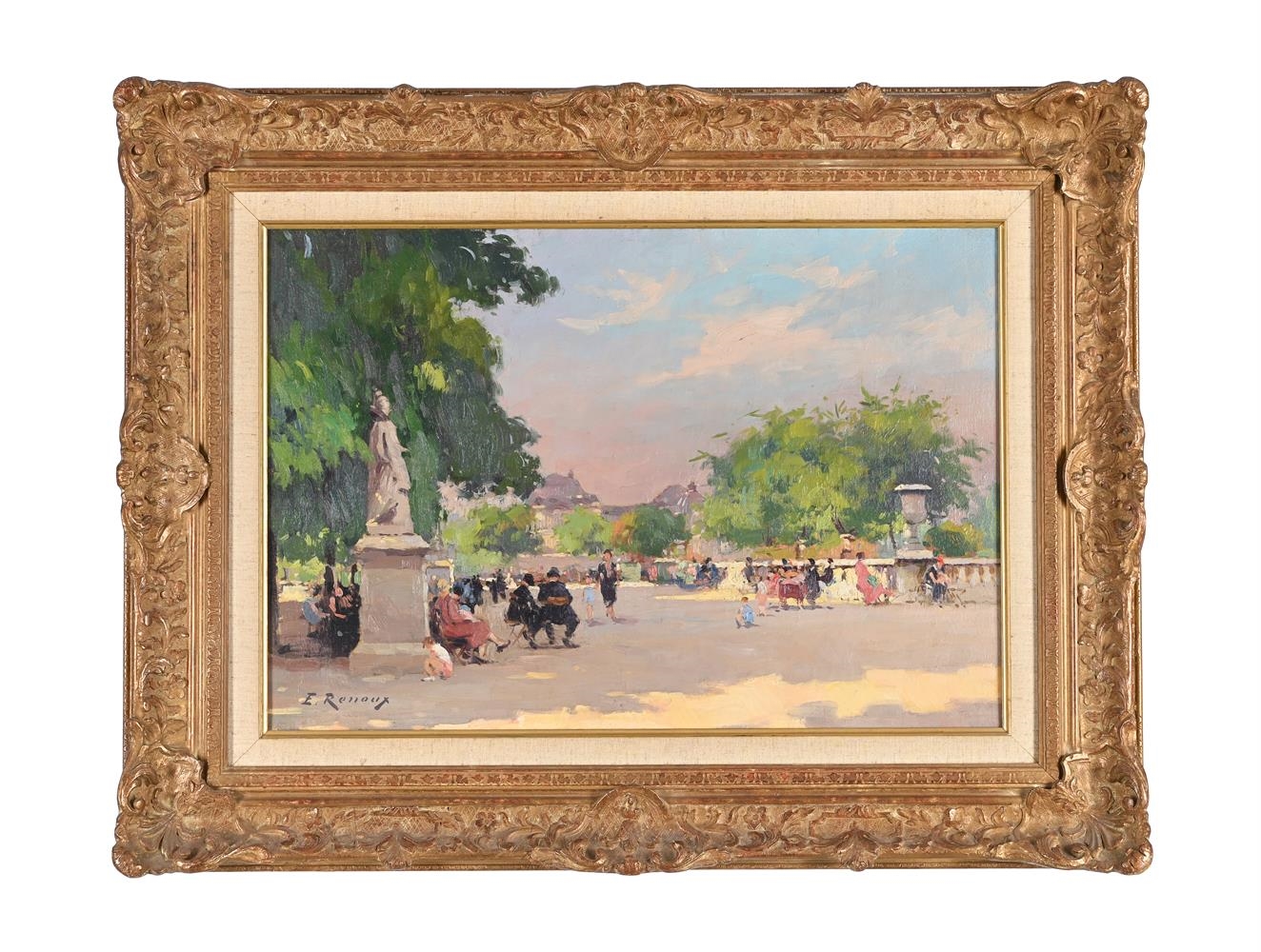 Jules Ernest Renoux | JARDIN DU LUXUEMBOURG | MutualArt