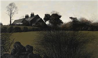 Jack Simcock | Roofs and Stone Walls (1974) | MutualArt