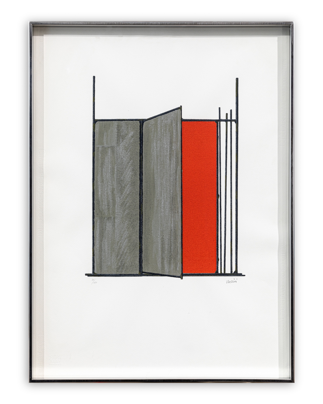 Giuseppe Uncini | Spaziocemento (1998) | MutualArt
