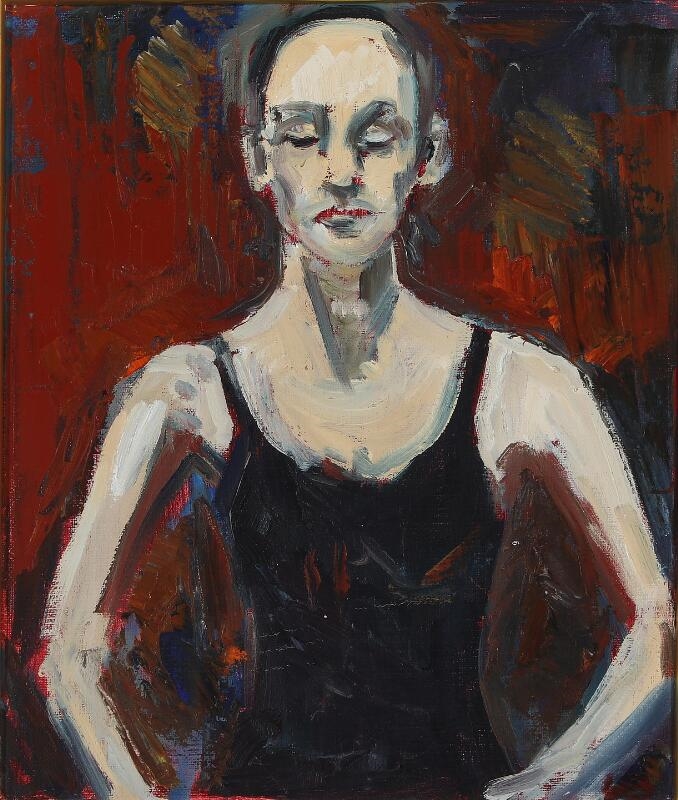 Ulla Henriette Bille | Portrait of a ballet dancer | MutualArt