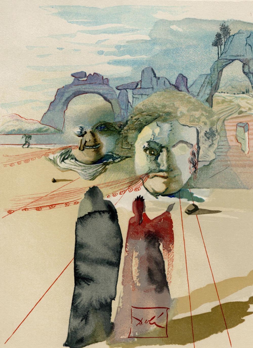 Salvador Dalí | Avarice and Prodigality | MutualArt