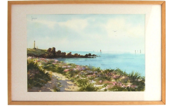 Jean Jacques Marchadour | Marine à l'île Vierge | MutualArt