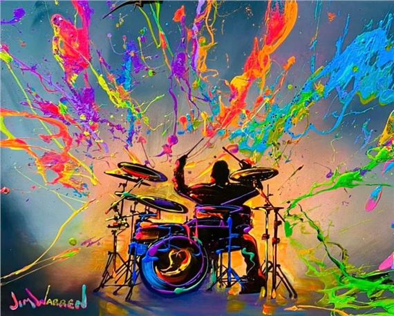 Jim Warren | Beat Those Drums | MutualArt
