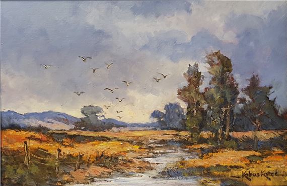 Kobus Petrus Kotzé | Landskap | MutualArt