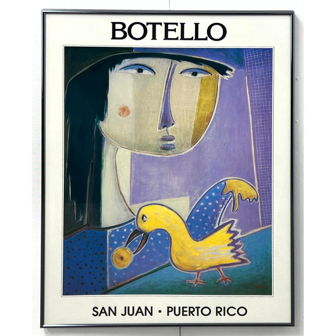 Ángel Botello | Niña Tocando Violín (1967) | MutualArt