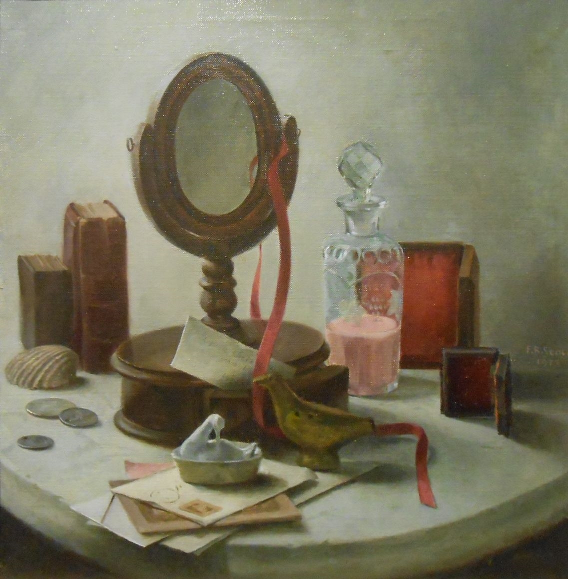 Flavia B Scott | Boudoir Still Life (1973) | MutualArt