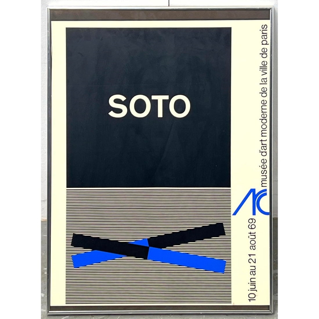 Jesus-Rafael Soto | Jesus Rafael Soto Museum Poster. Paris 1969. (1969 ...
