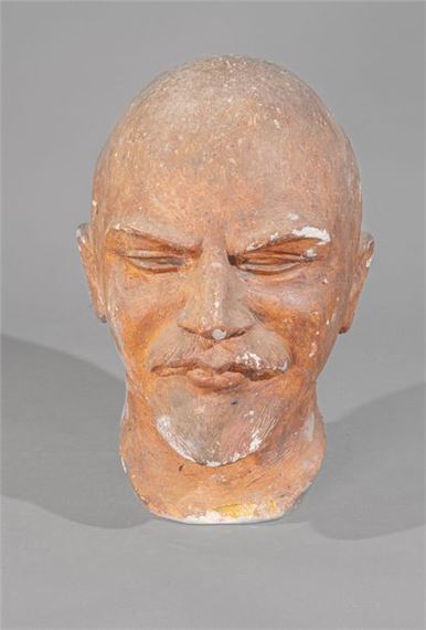 Georges Salendre | Head of a man with a moustache and goatee [Presumed ...