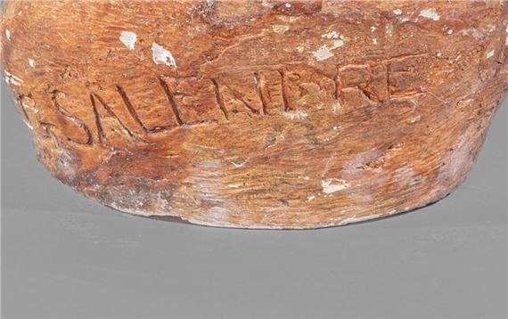 Georges Salendre | Head of a man with a moustache and goatee [Presumed ...