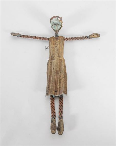 Jacques Pinon | Work from the 1960s Crucifix Copper (1960s) | MutualArt