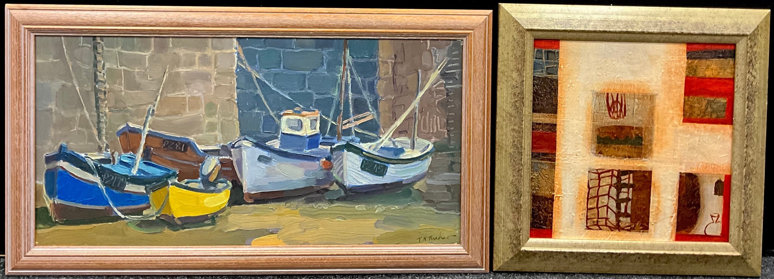 Trevor Tucker | Trevor Tucker (Cornish School, 20th century), ‘Low tide ...