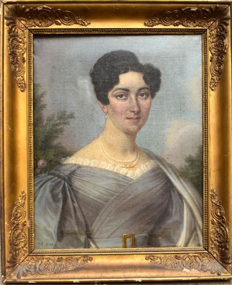 Francois Martin | : Portraits of the Count and Countess Maurin (1835 ...