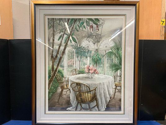 Susan Sahall | Susan Sahall Sunroom Lithograph | MutualArt