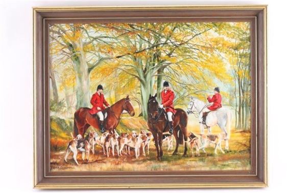 Peter Goodhall | Original Oil on Canvas | MutualArt