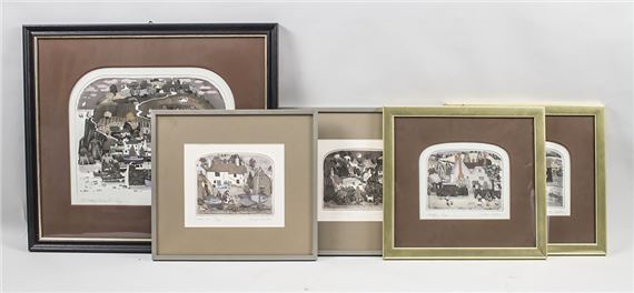 Graham Clarke | Fünf graphische Werke | MutualArt