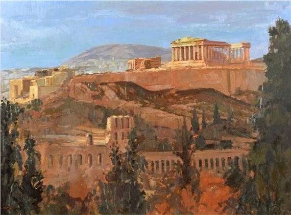 George Anthony Butler | The Acropolis of Athens (1976) | MutualArt