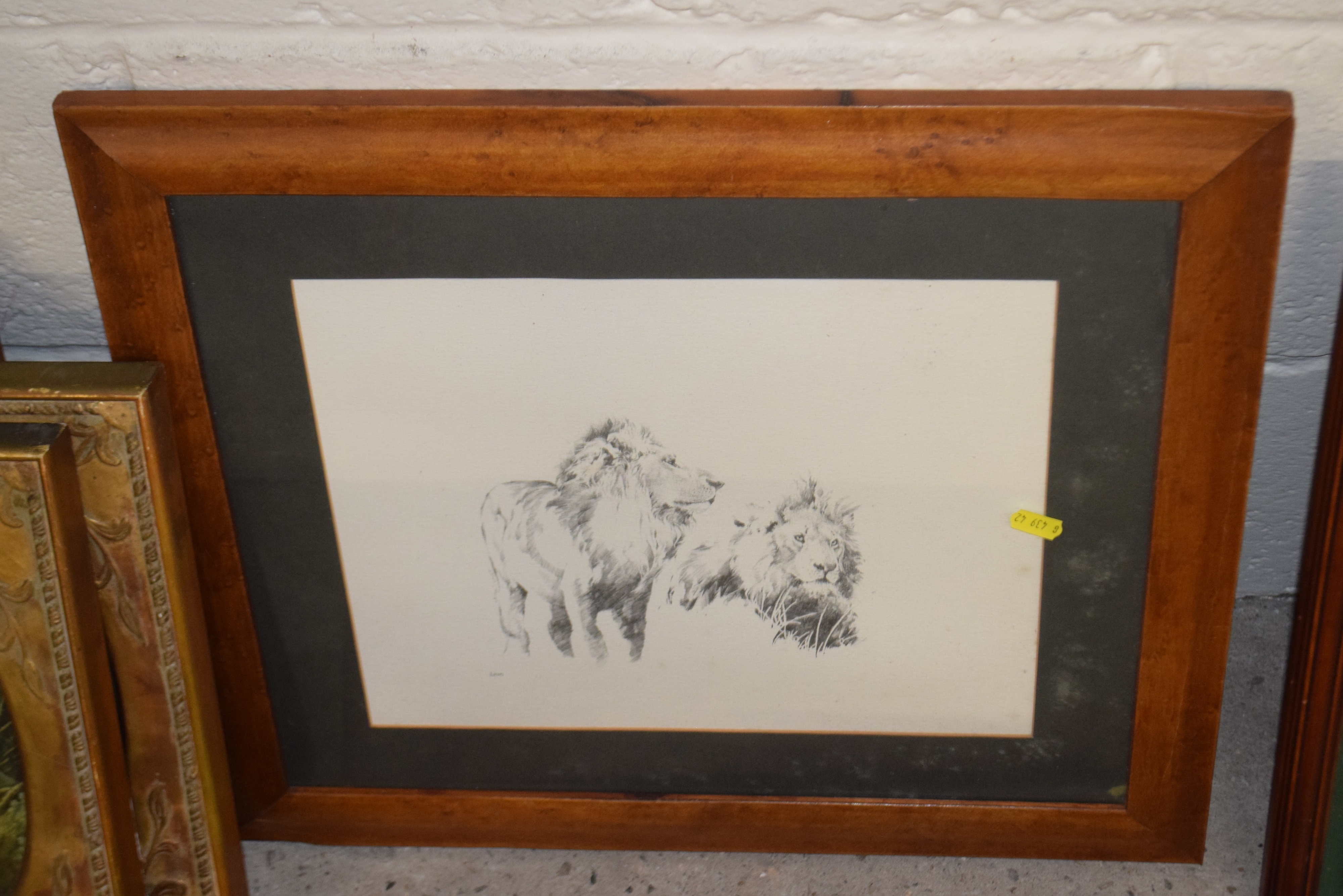 Leigh Voigt | Lion and Lion Cubs | MutualArt