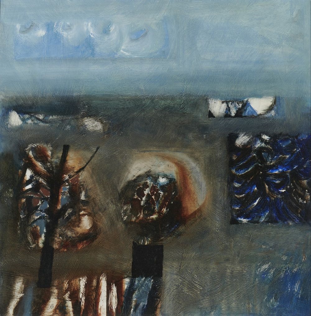 Colin Middleton | WEST WIND (Circa 1943) | MutualArt