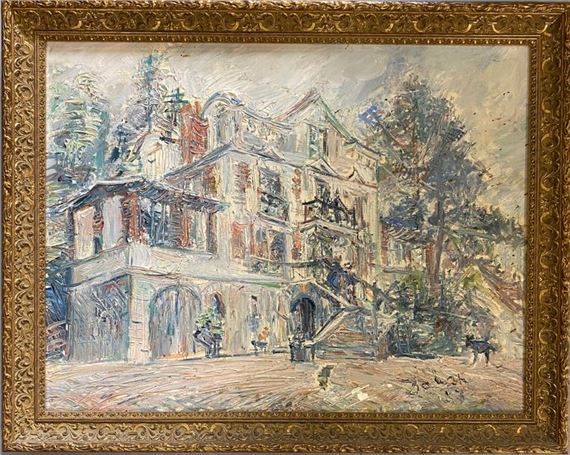 Armand Dalian | Residence signed lower right 50 x 65 cm On y joint ...