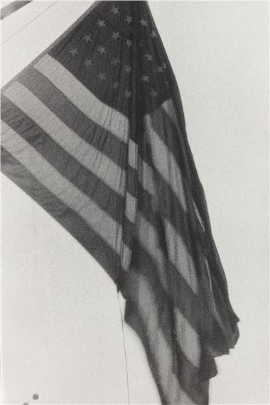 Diane Arbus | Drooping American flag, N.Y.C | MutualArt