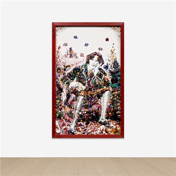 Vik Muniz | Oscar Wilde, after Napoleon Sarony from Rebus (2009 ...