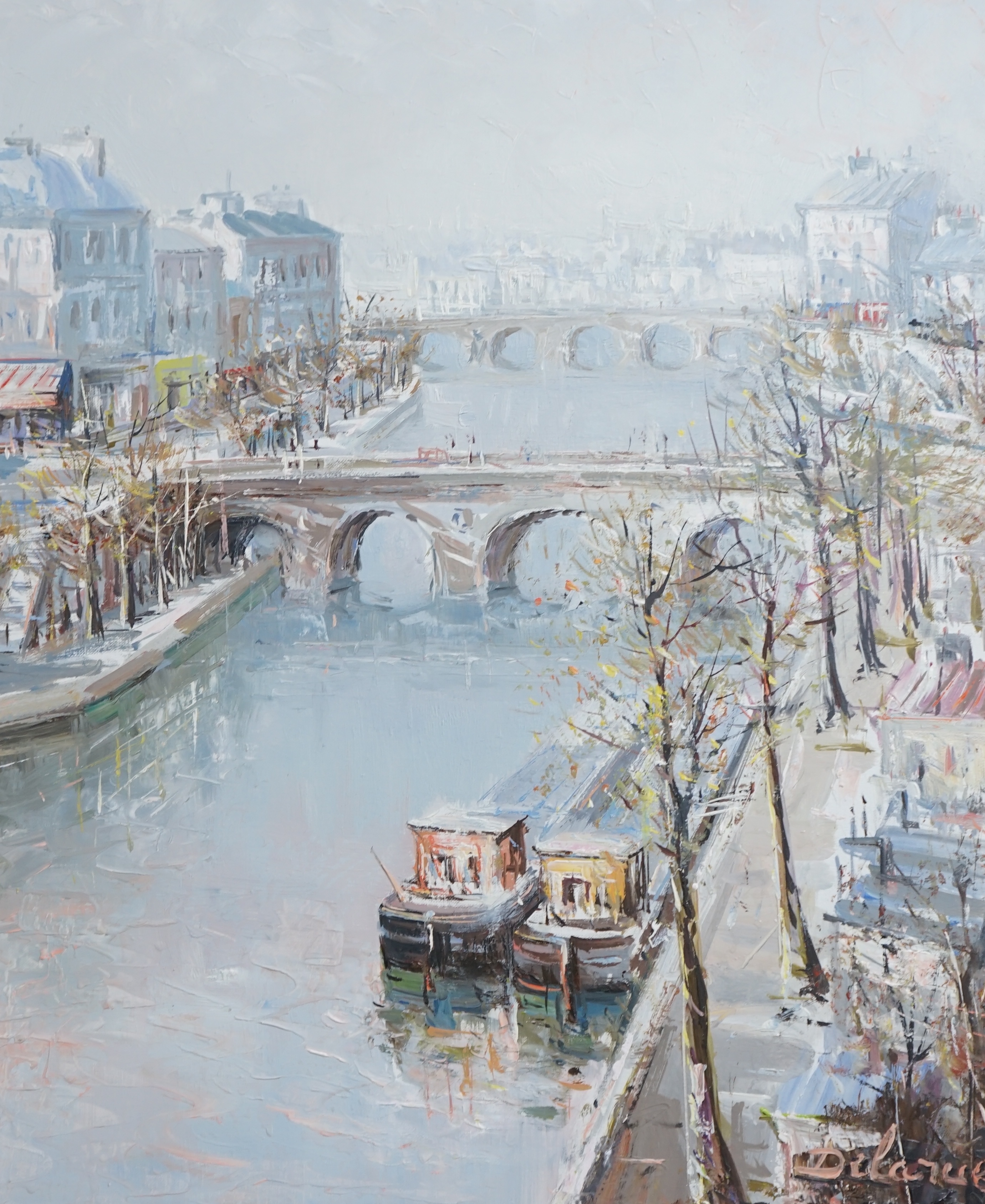 Lucien Delarue | 'La Seine à Paris' | MutualArt