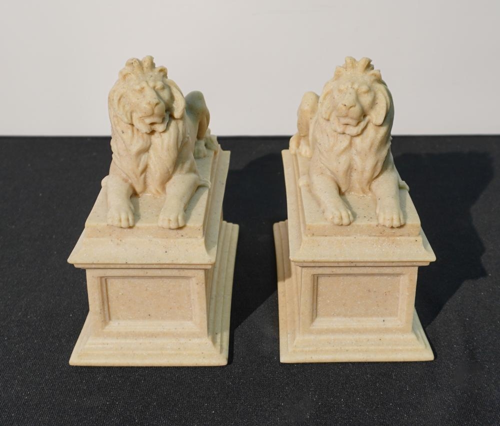 Edward Clark Potter | Pair of Edward Clark Potter Style Composition ...