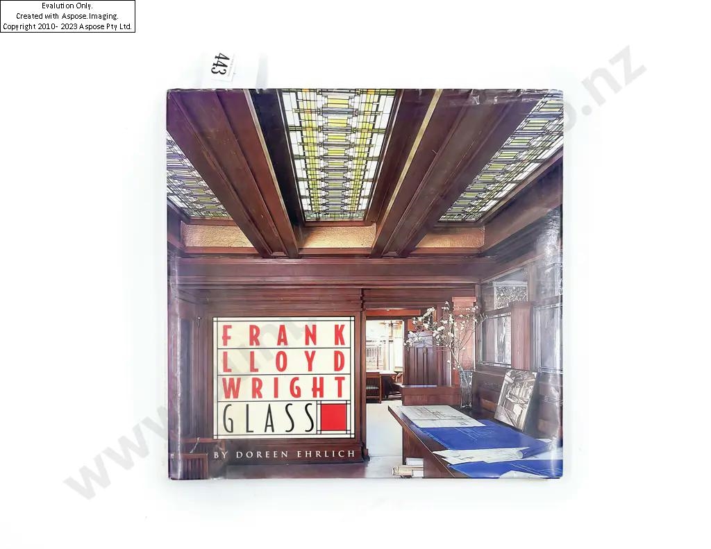 Frank Lloyd Wright | Frank Lloyd Wright Glass - Doreen Ehrlich | MutualArt
