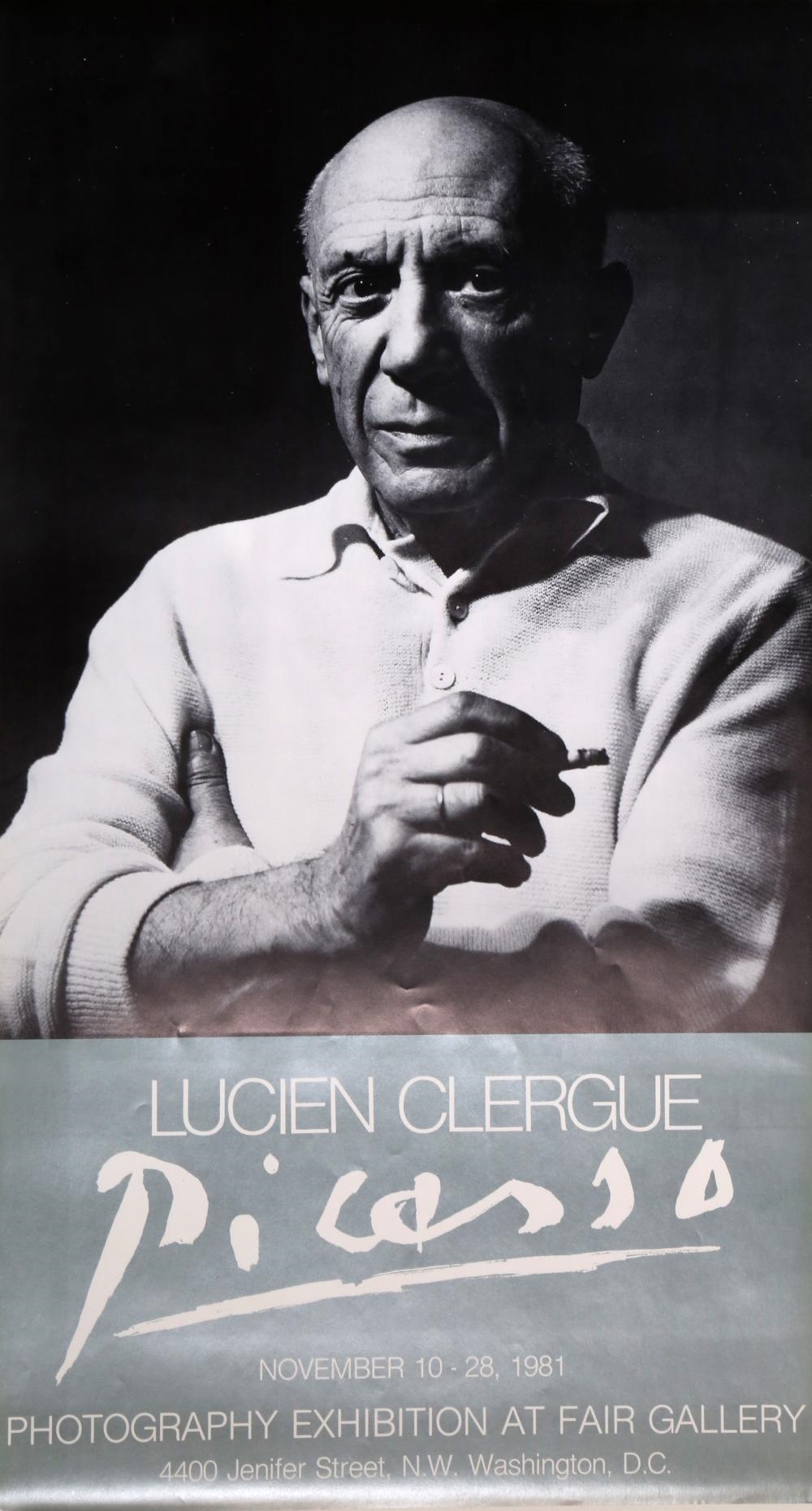 Lucien Clergue | PICASSO EXHIBITION AT FAIR GALLERY (1981) | MutualArt