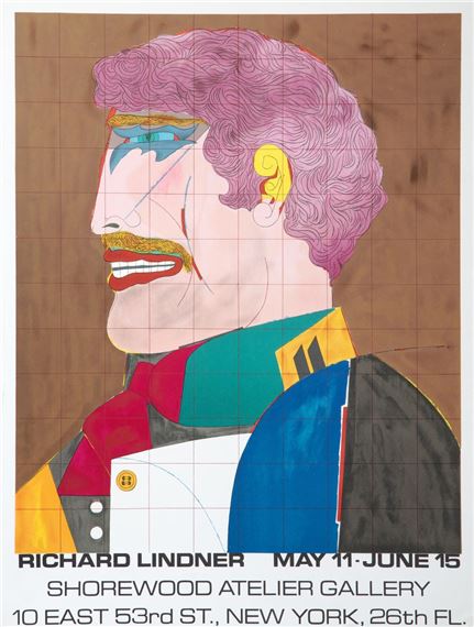 Richard Lindner | RICHARD LINDNER (Circa 1969) | MutualArt